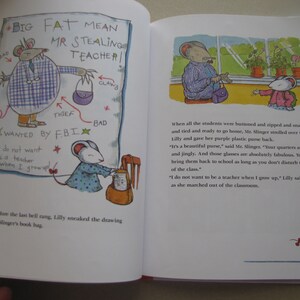 Lilly's Purple Plastic Purse Hardcover 1996 1st Edition/ Wemberly ...