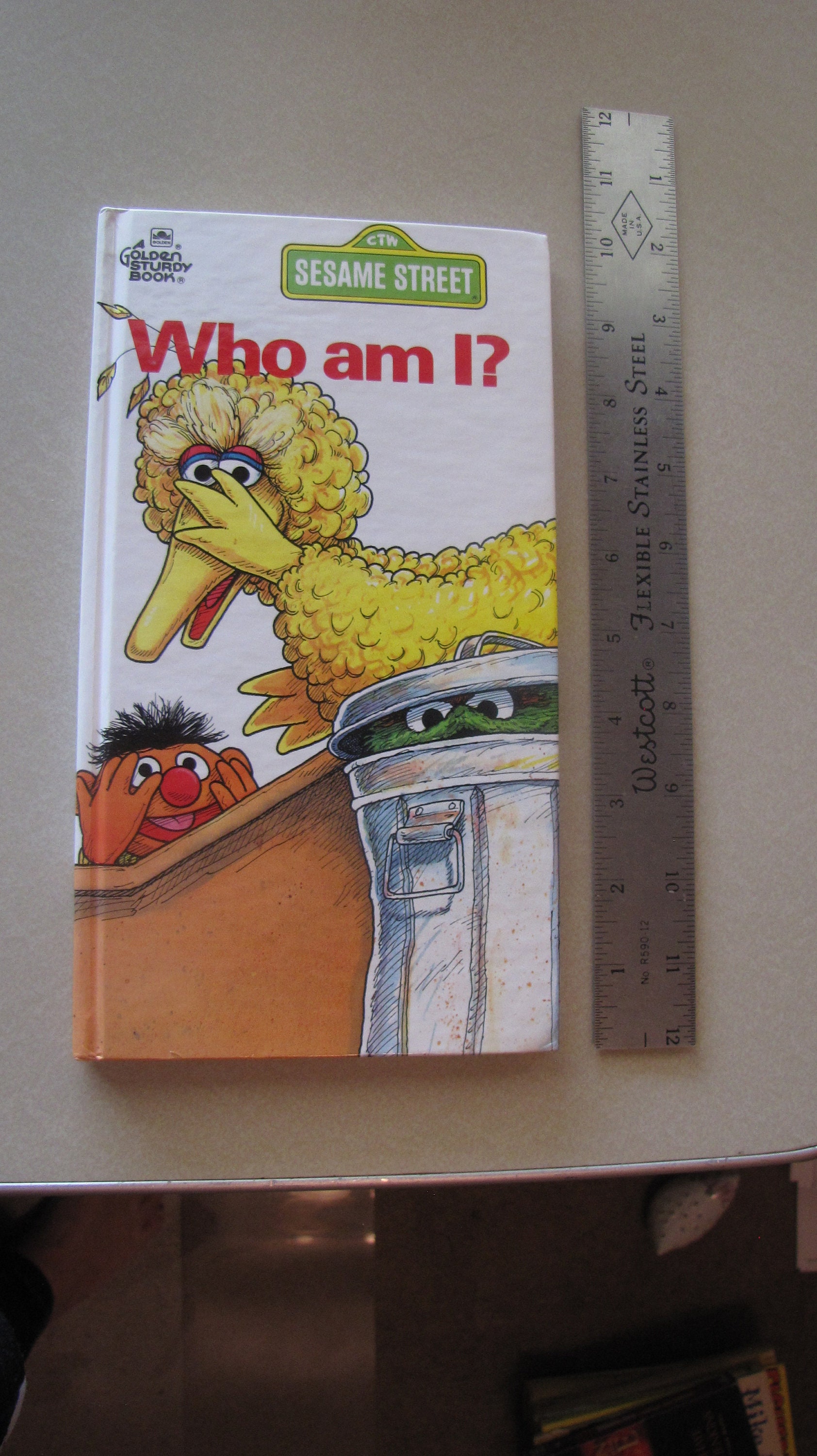 Who Am I Sesame Street, A Golden Sturdy Book, 1978 - Etsy