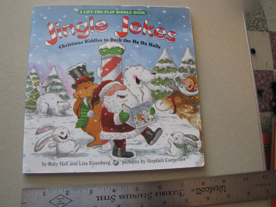 A Lift the Flap Riddle Book, Jingle Jokes , Christmas Riddles to Deck ...