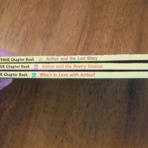 3-A Marc Brown Arthur Chapter Books, Who's in Love With Arthur?, Arthur ...