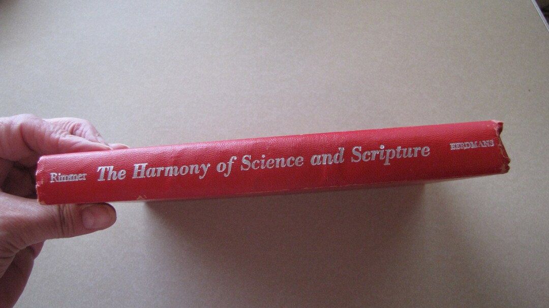 The Harmony of Science and Scripture by Harry Rimmer, HC 1970, 21st ...