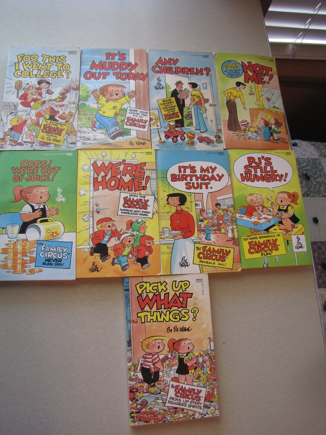 9-family Circus Paperback Books by Bil Keane, 1970's-1980's - Etsy