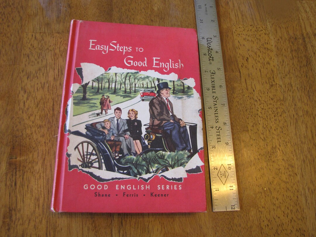 Easy Steps to Good English, Good English Series, Hardcover 1956 - Etsy