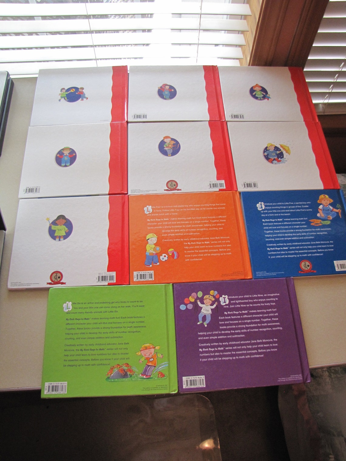 7-my First Steps Into Reading, 4-my First Steps Into Math Books by Jane ...