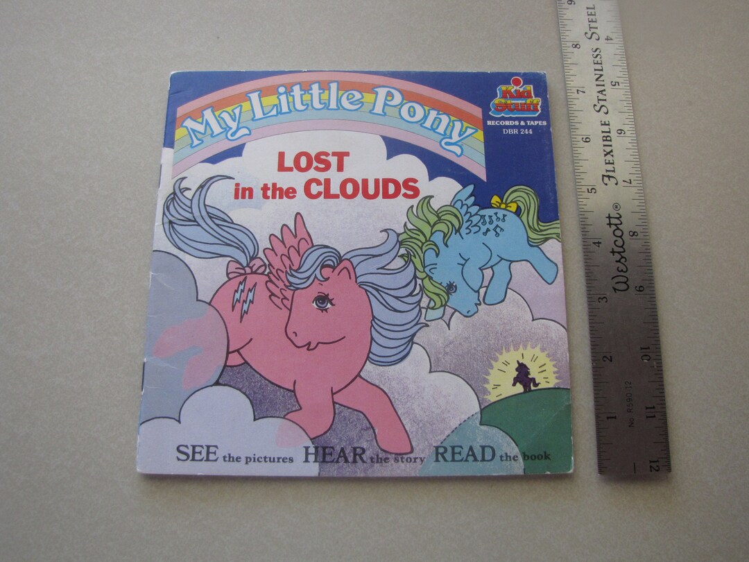 My Little Pony Lost in the Clouds, See, Hear and Read Book, BOOK ONLY ...
