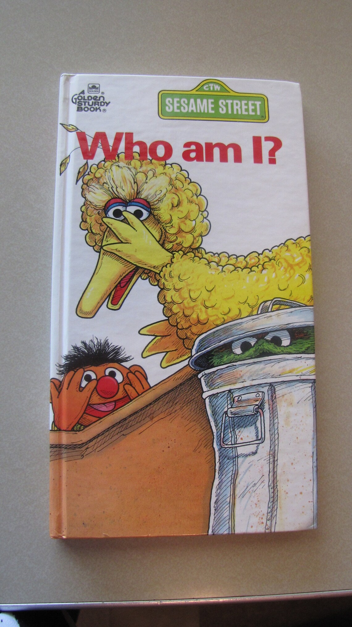 Who Am I? Sesame Street, A Golden Sturdy Book, 1978 - Etsy