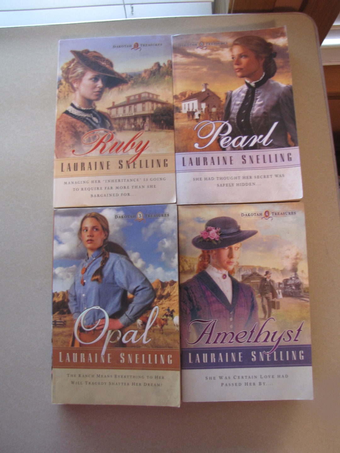 Dakotah Treasures Series by Lauraine Snelling, Paperbacks Books 1,2,3 & 4 - Etsy