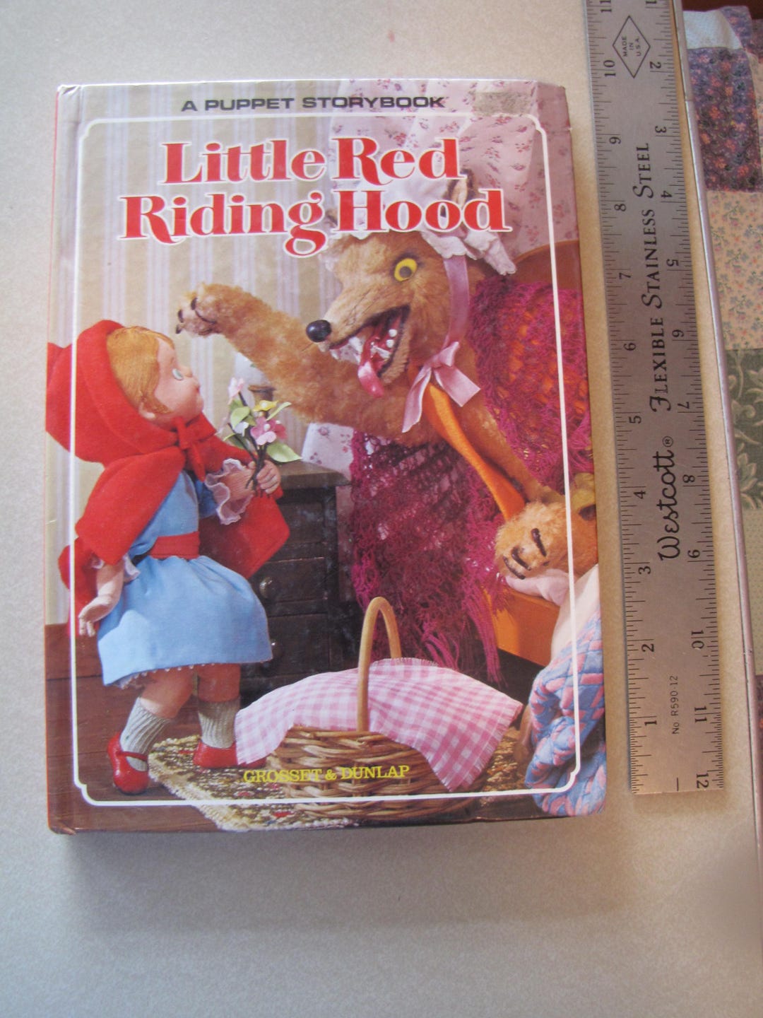 A Puppet Storybook, Little Red Riding Hood, Board Book for Toddlers ...
