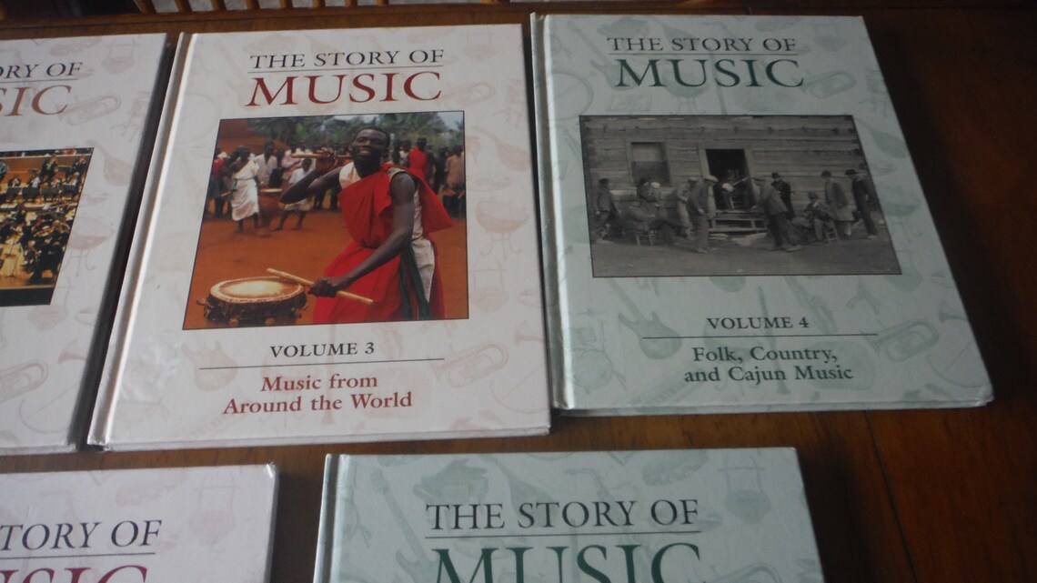 10 Volumes of "the Story of Music" Volumes 1 Through 10 - Etsy