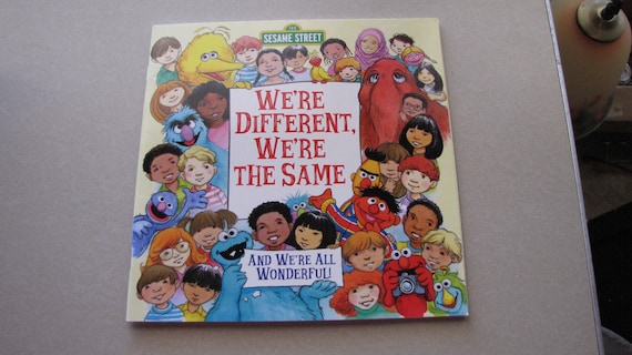 Sesame Street We're Different We're the Same and - Etsy