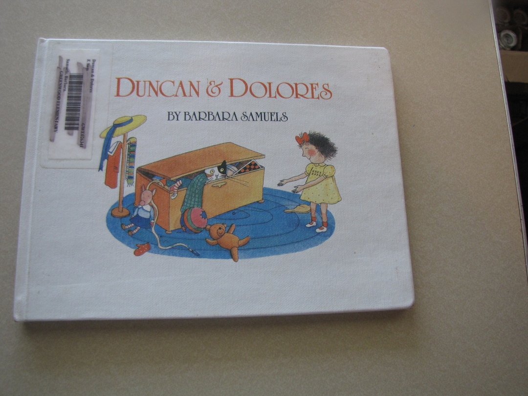 Duncan & Delores by Barbara Samuels, Hardcover 1986 - Etsy