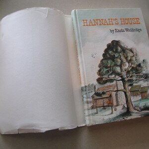 Hannah's House by Rhonda Woolridge, Hardcover 1972 First Edition - Etsy