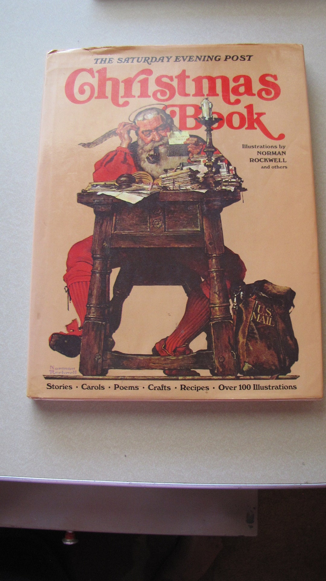 The Saturday Evening Post Christmas Book, Hardcover W/dustcover 1978 - Etsy