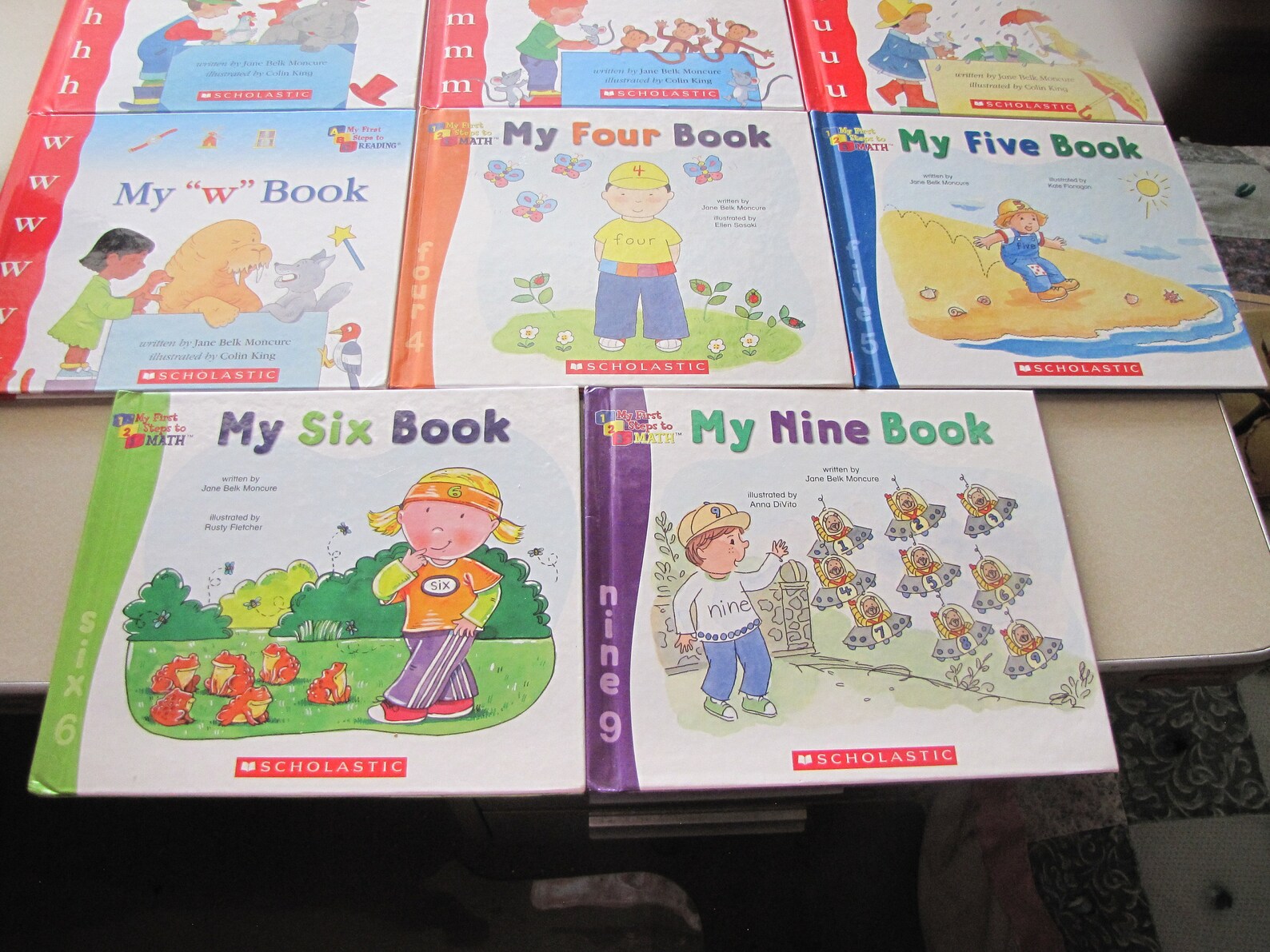7-my First Steps Into Reading, 4-my First Steps Into Math Books by Jane ...
