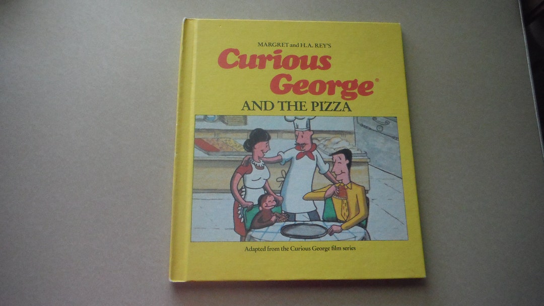 Curious George and the Pizza by Margret Ad H.A. Reys, Hardcover 1985 - Etsy