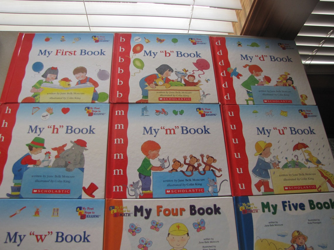 7-my First Steps Into Reading, 4-my First Steps Into Math Books by Jane ...