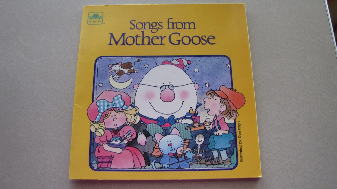 Songs From Mother Goose, Illustrated by Don Page, Paperback 1986 - Etsy