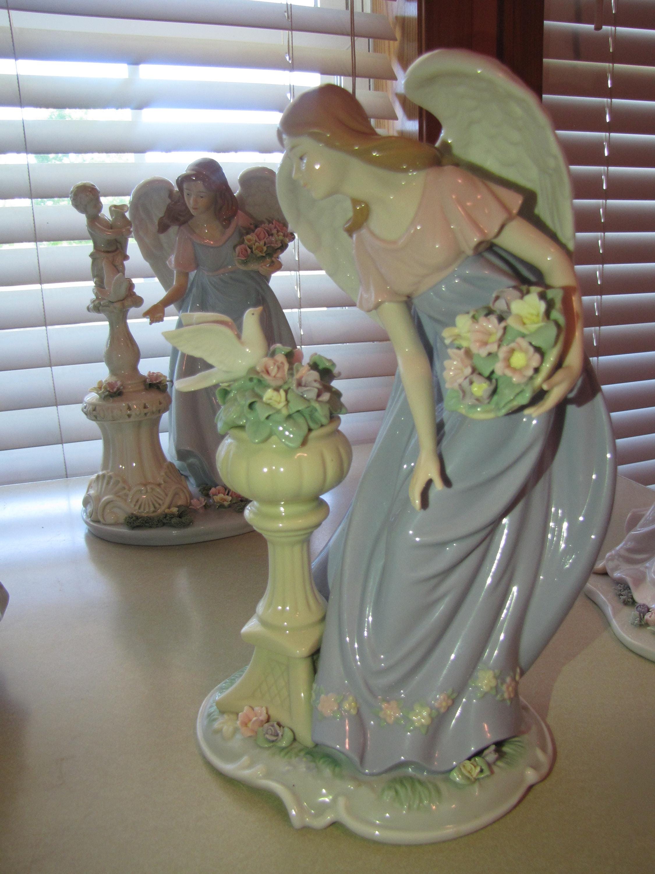 Holiday Collection 13" Large Porcelain Angels, Choose Your Angel - Etsy