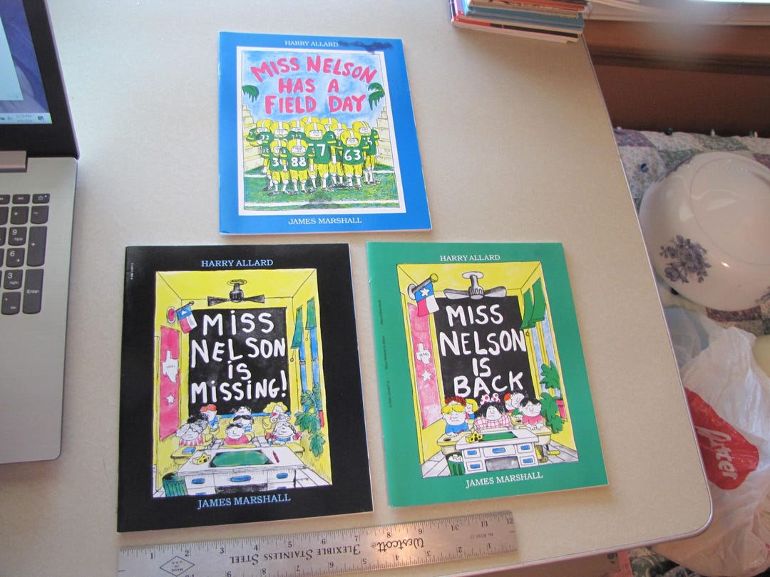 3-miss Nelson Books by James Marshall, Miss Nelson Has a Field Day ...