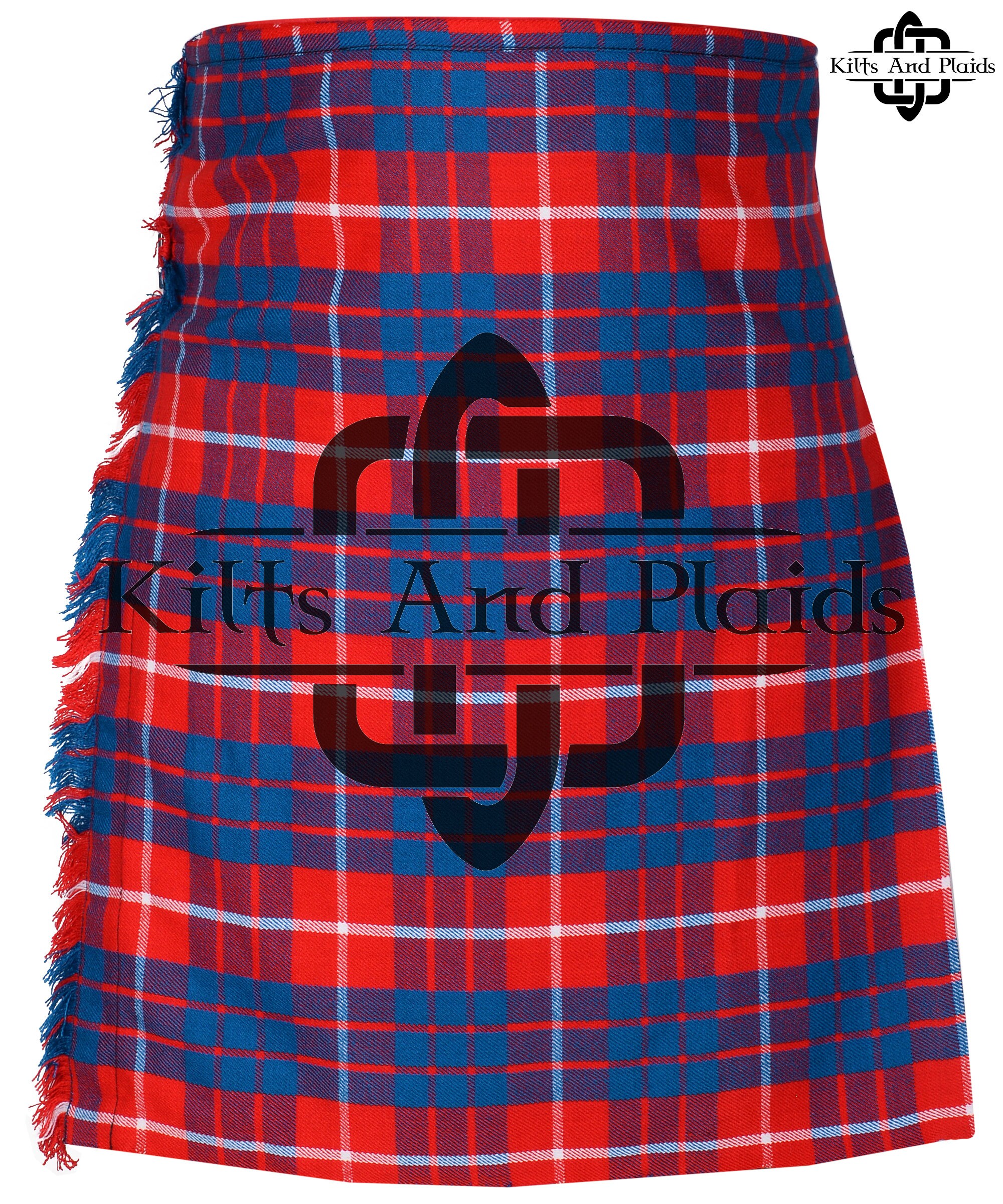 Hamilton Red Tartan Scottish 8 Yard Traditional Highlander Kilt for Men ...