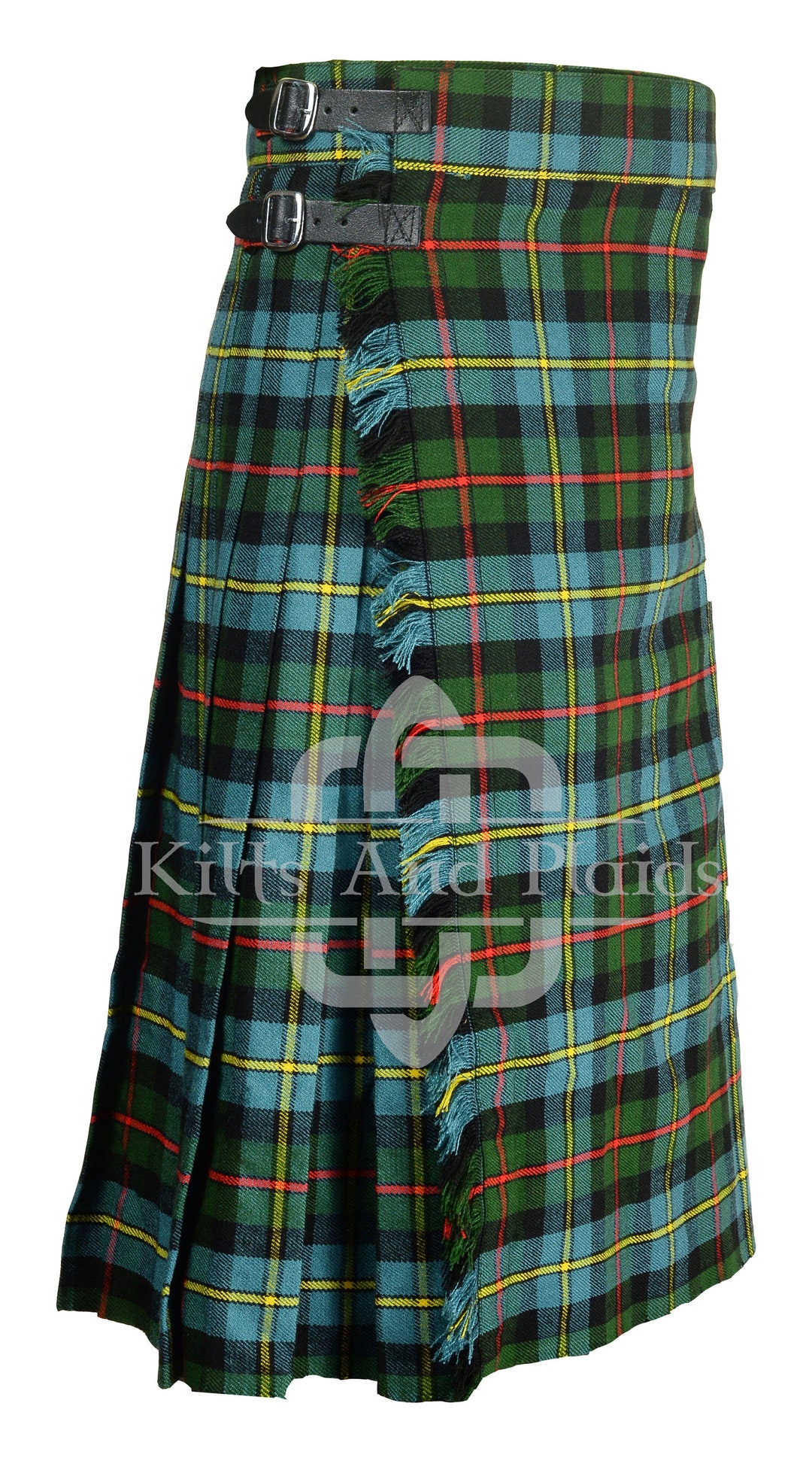 Women Maxi Skirt Scottish Tartan Maxi Length Kilted Skirt Ladies Skirt