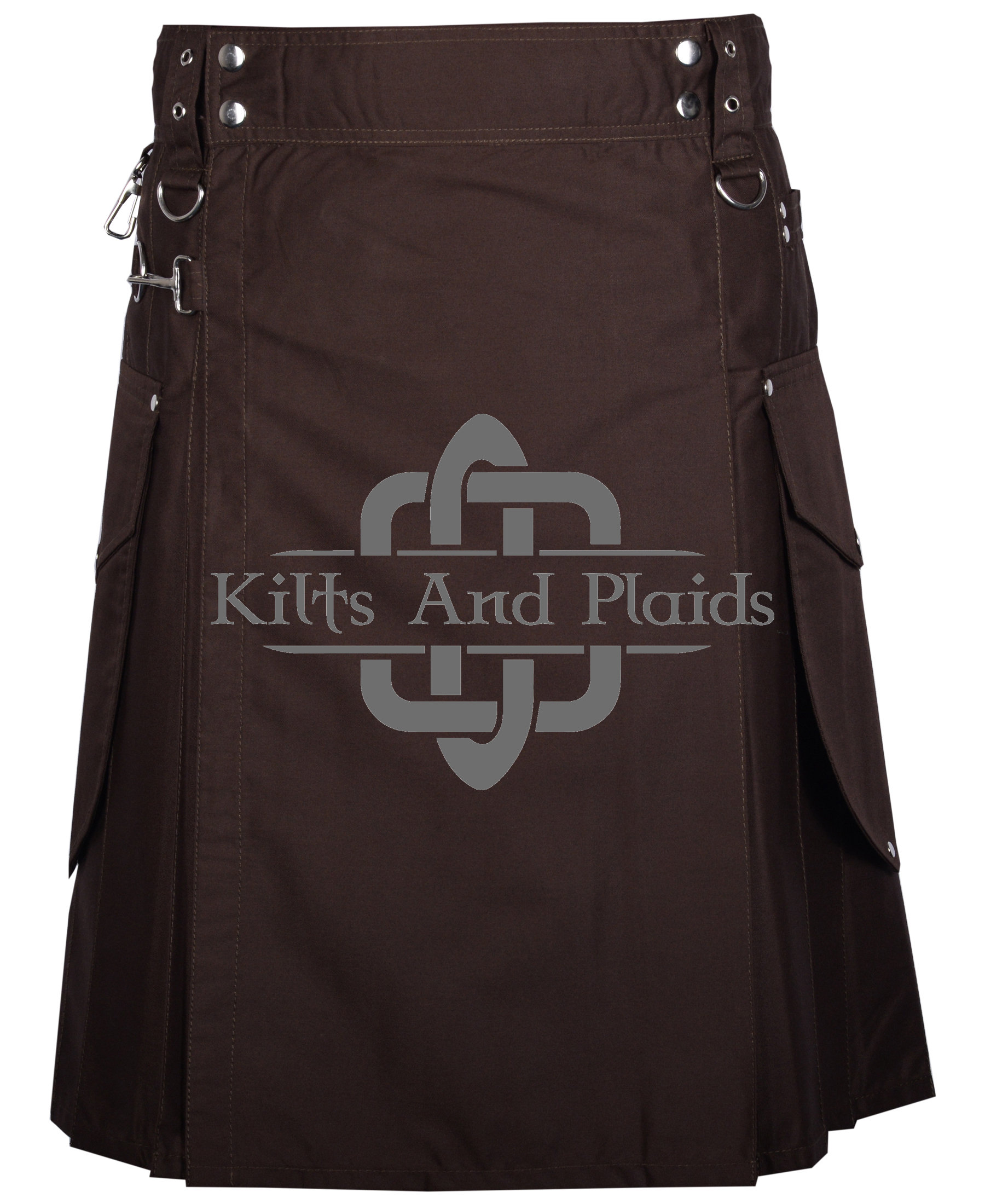 Cotton Utility Kilt Scottish Utility Kilt for Men Tactical Cargo ...