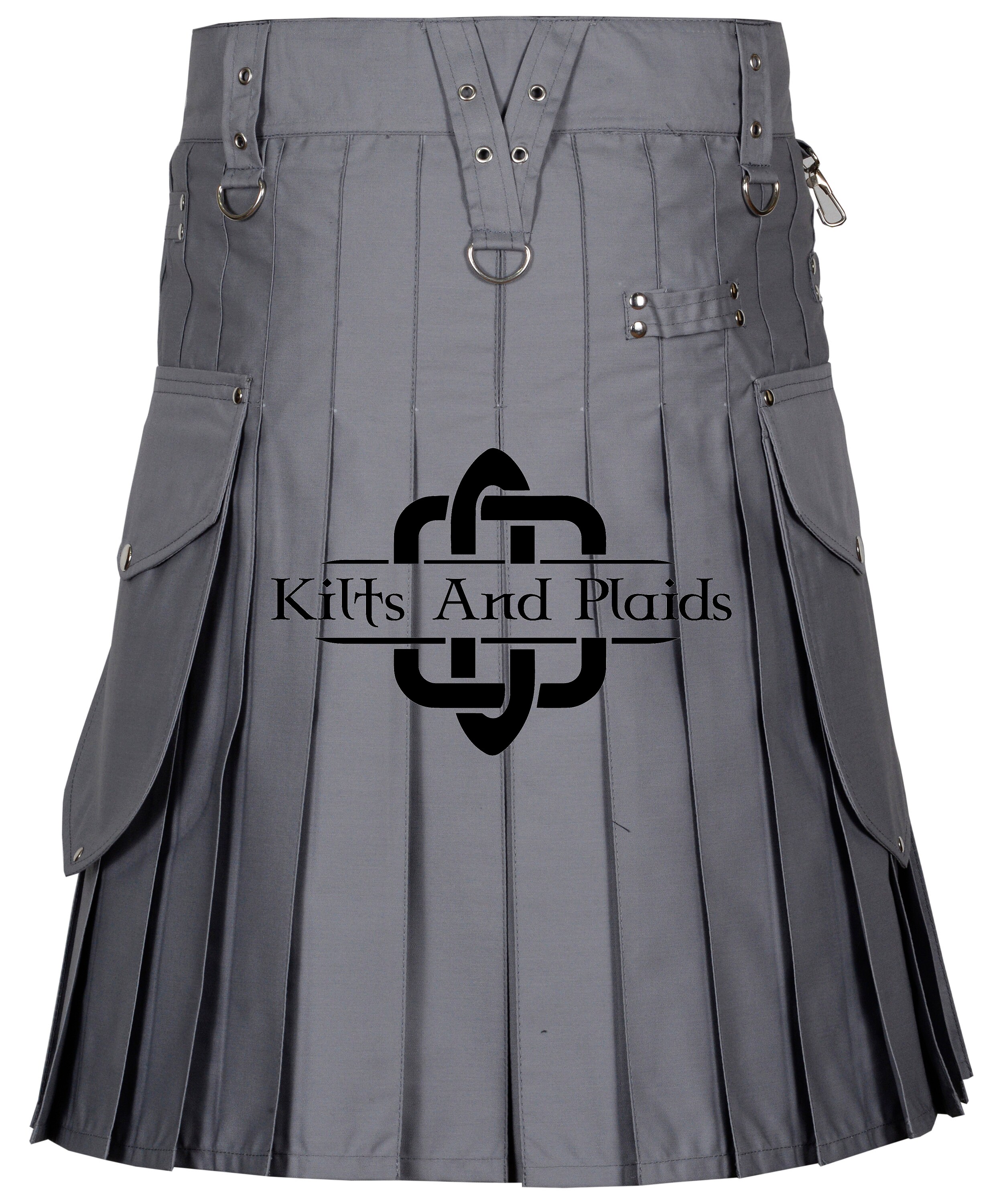 Cotton Utility Kilt - Scottish Utility Kilt for Men - Tactical Cargo ...