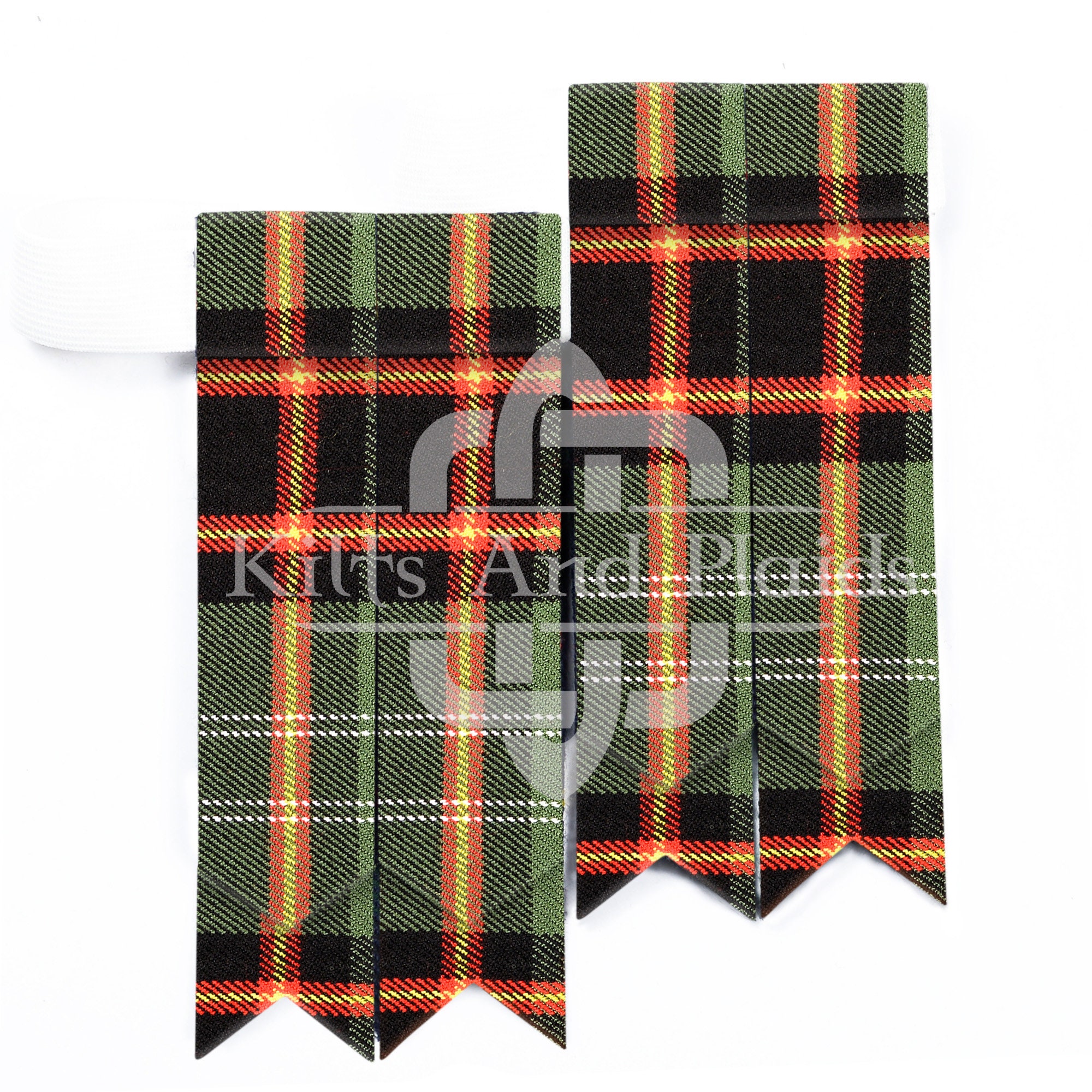 Kilt Flashes - Scottish Kilt Hose Sock Garters Flashes Highlander ...