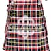 Malcolm TARTAN Handmade Scottish Tartan Utility Kilt - Cargo Pockets Utility Kilts for Men ...