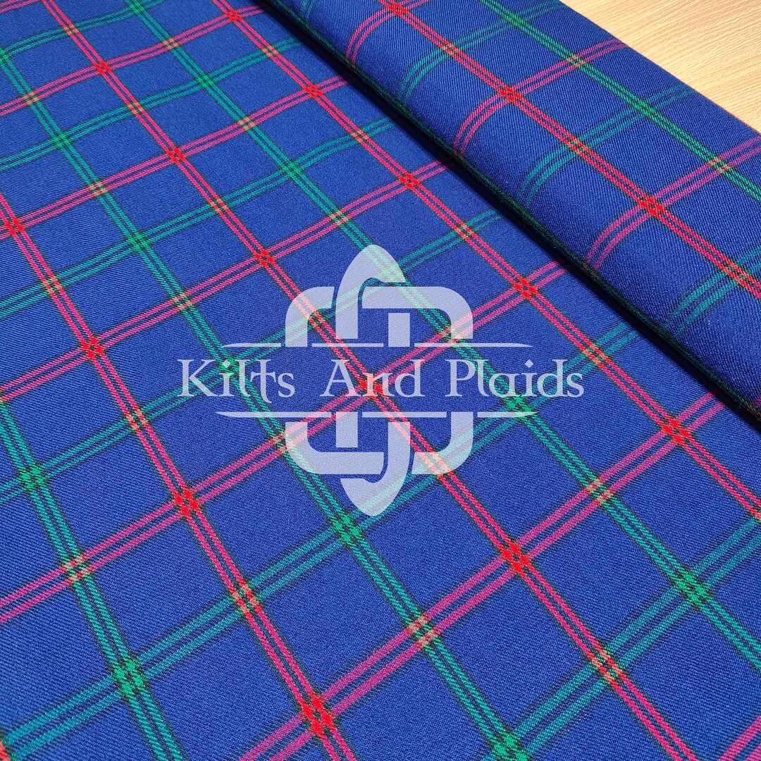 Montgomery Tartan - Homespun 16 Oz Tartan Fabric - Machine Washable ...
