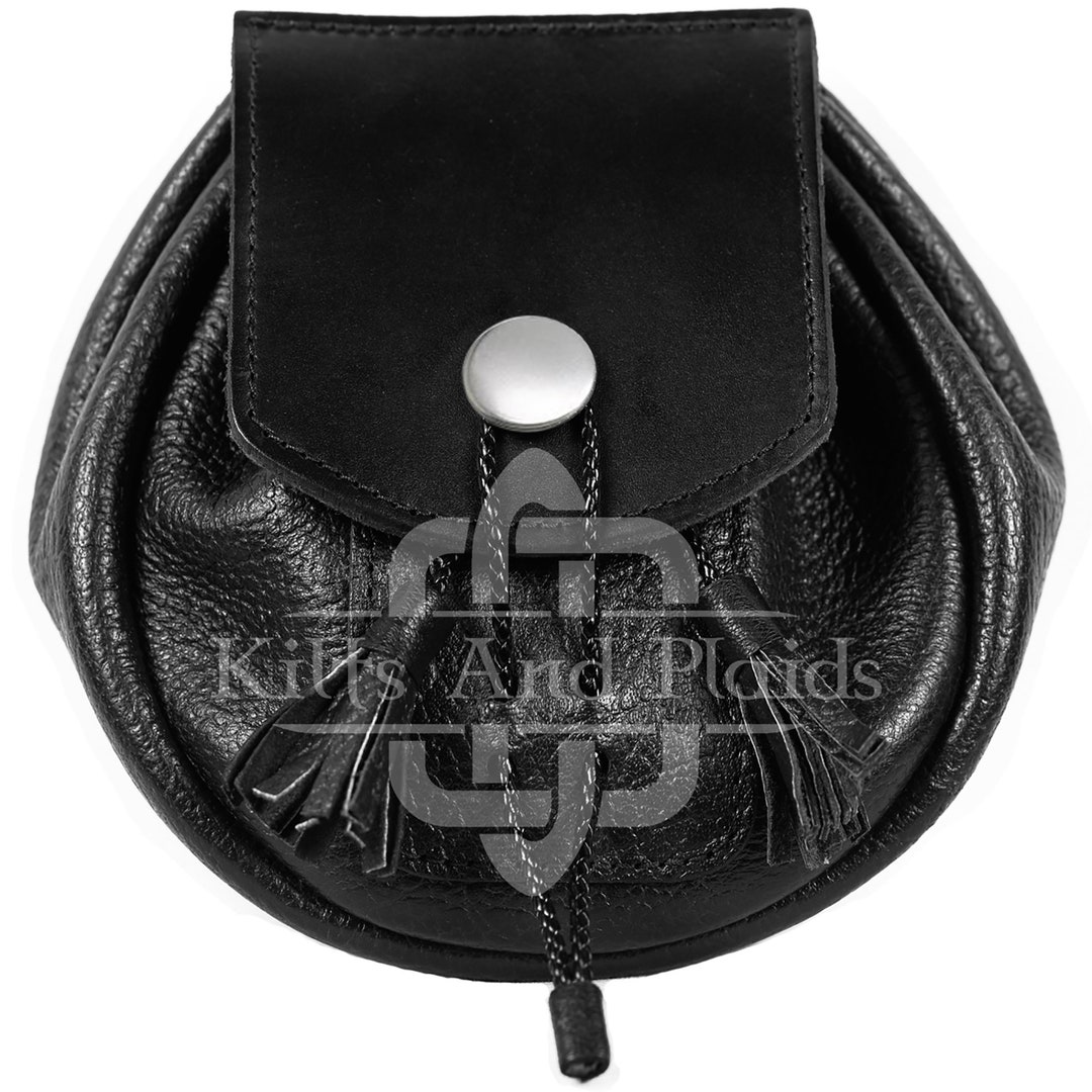 Rob Roy Kilt Sporran – Celtic Leather Sporran Bag – Handmade Belt Pouch ...