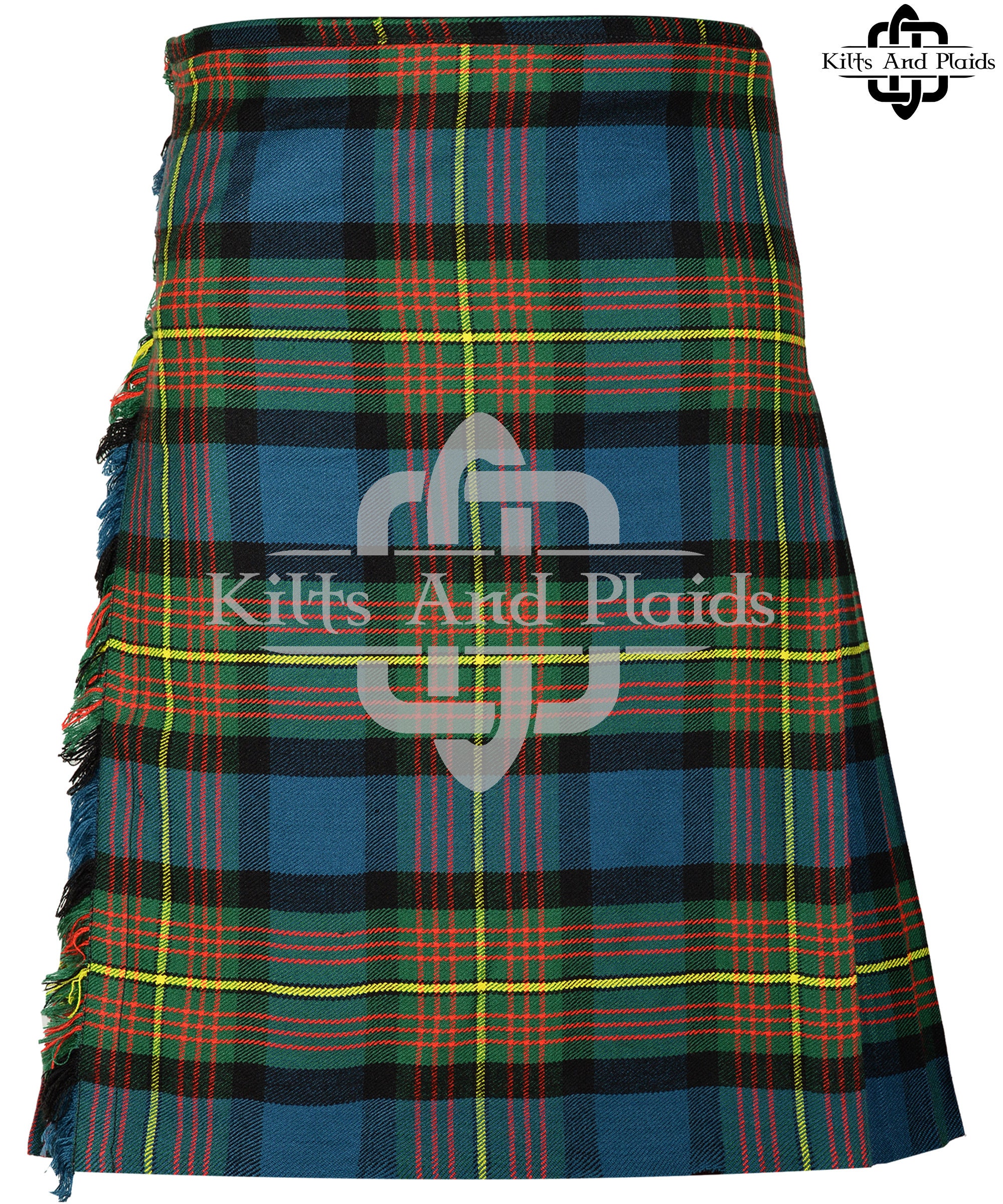 Muir / Moore Tartan Scottish 8 Yard Kilt Traditional Highlander Kilt for Men 16 Oz Tartan Made ...