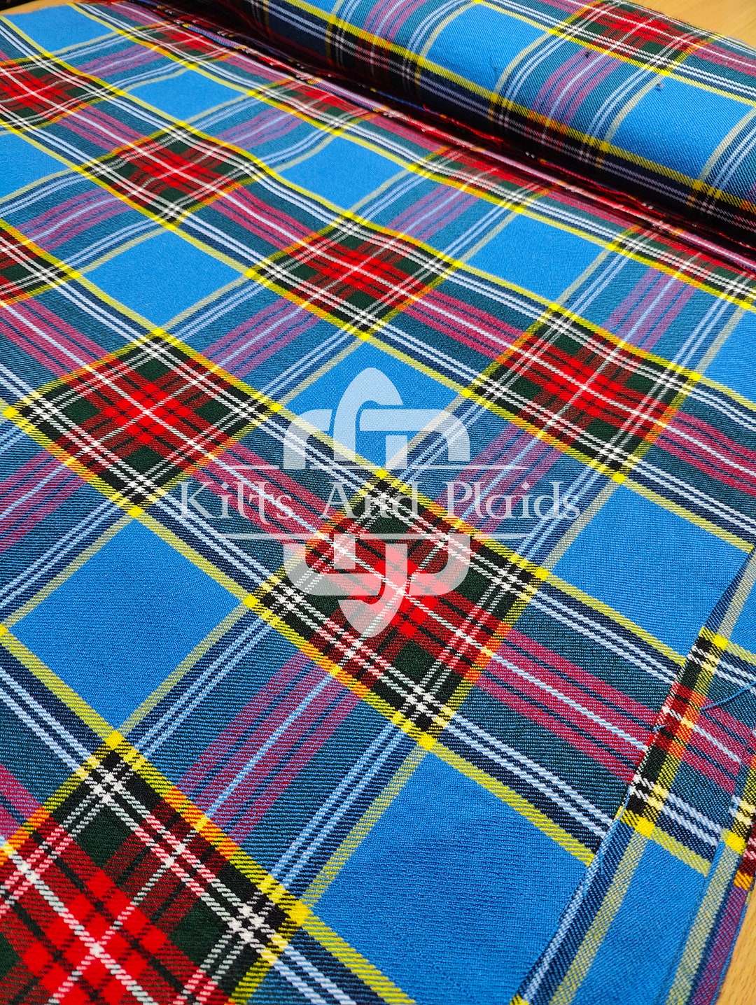 Macbeth Tartan - Homespun 100% Acrylic Tartan Fabric - Machine Washable ...