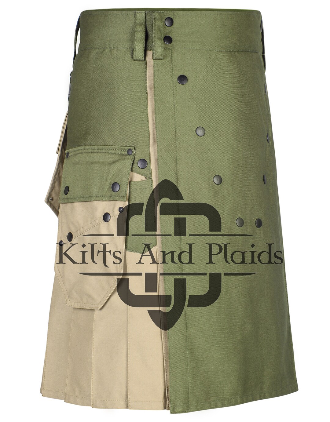 Utility Kilt - Scottish Workmen Kilt - Cotton Tactical Kilt - Made to Measure - Lightweight ...