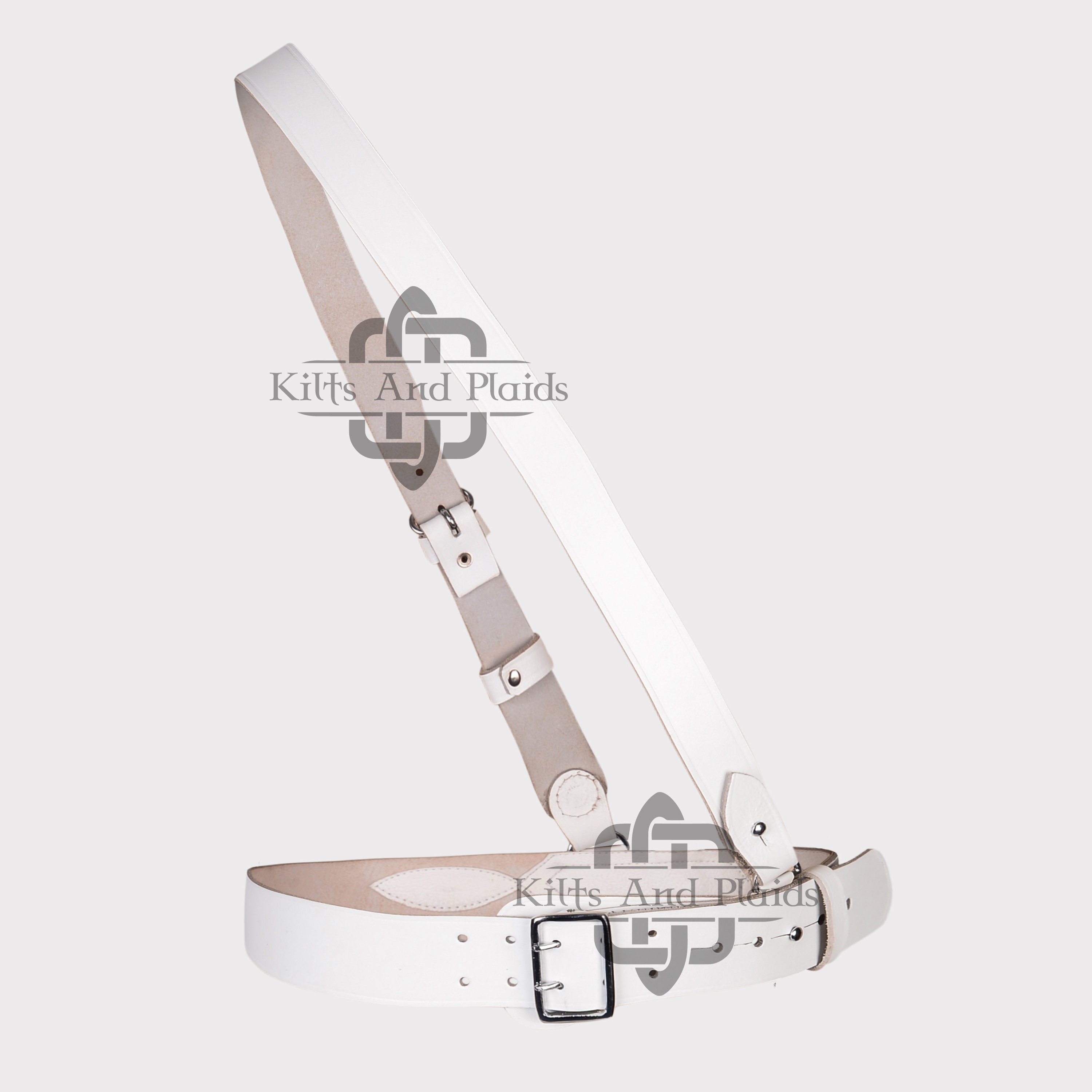 Sam Browne Leather Belt With Shoulder Strap Made to Order Real Leather ...