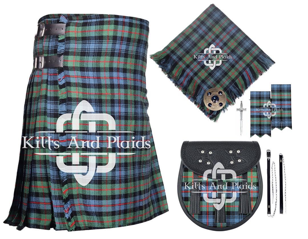 Murray of Athol 8 Yard Kilt Package - Traditional Scottish 8 Yard Kilt ...