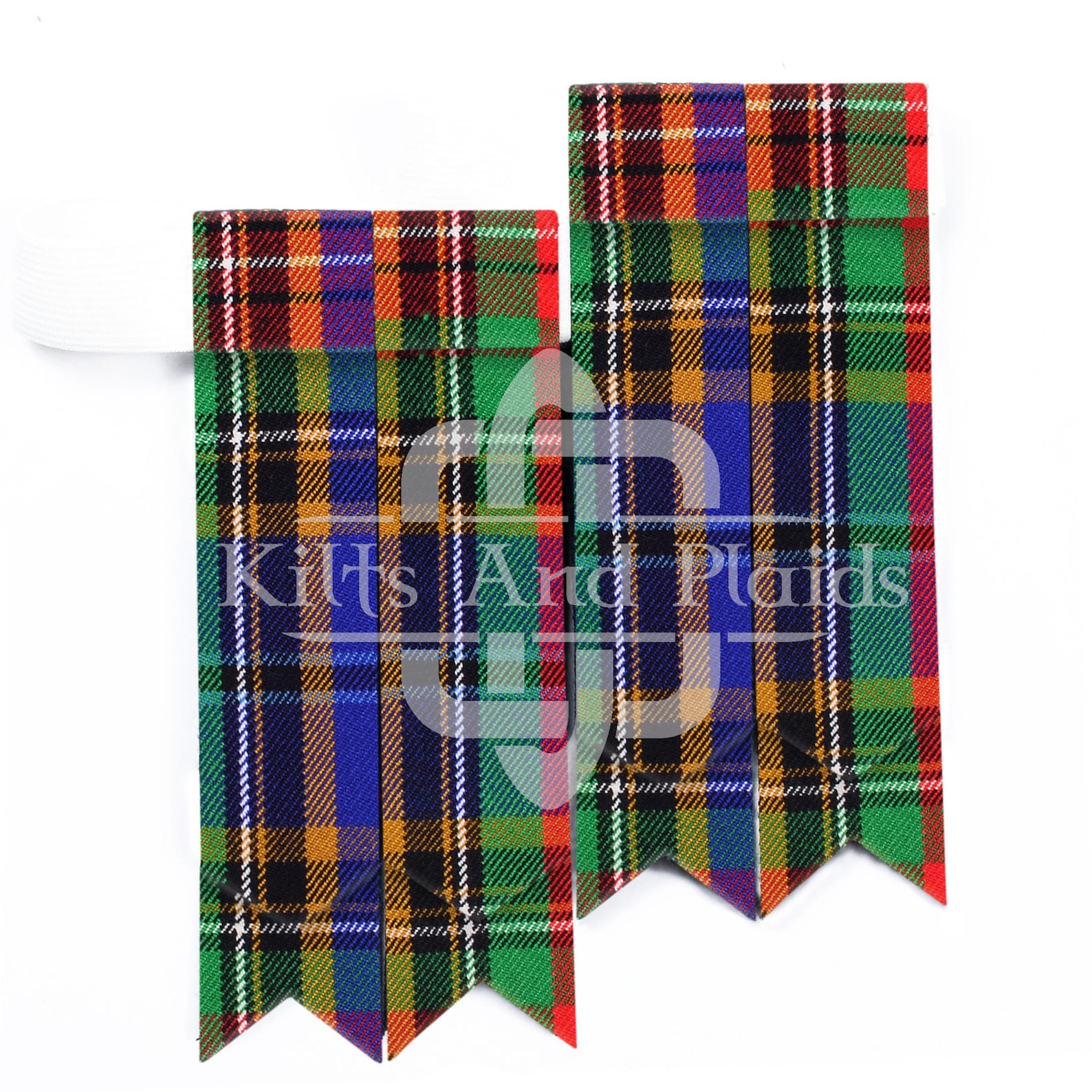 Kilt Flashes - Scottish Kilt Hose Sock Garters Flashes Highlander ...