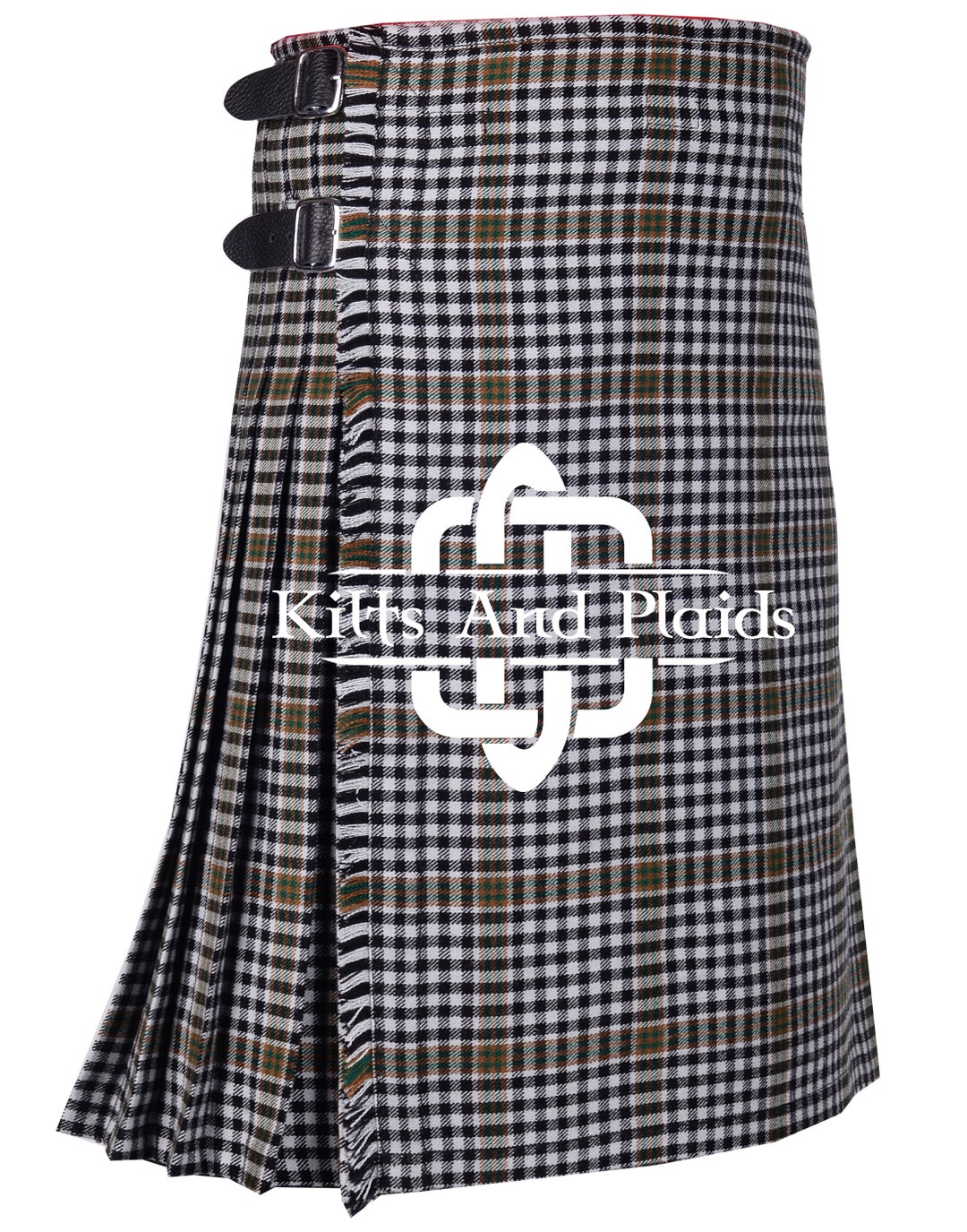 Burns Tartan Scottish 8 Yard Traditional Highlander Kilt for Men - 16 Oz Tartan - Made to Order ...
