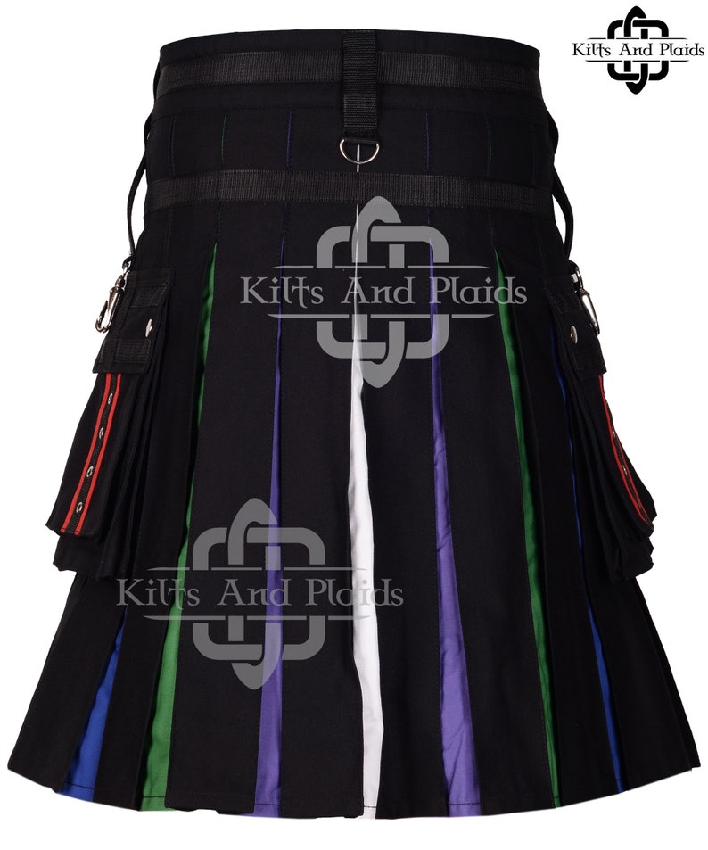 LGBTQ Pride Kilt LGBTQ Gift Pride Kilt LGBT Parade Idea - Etsy