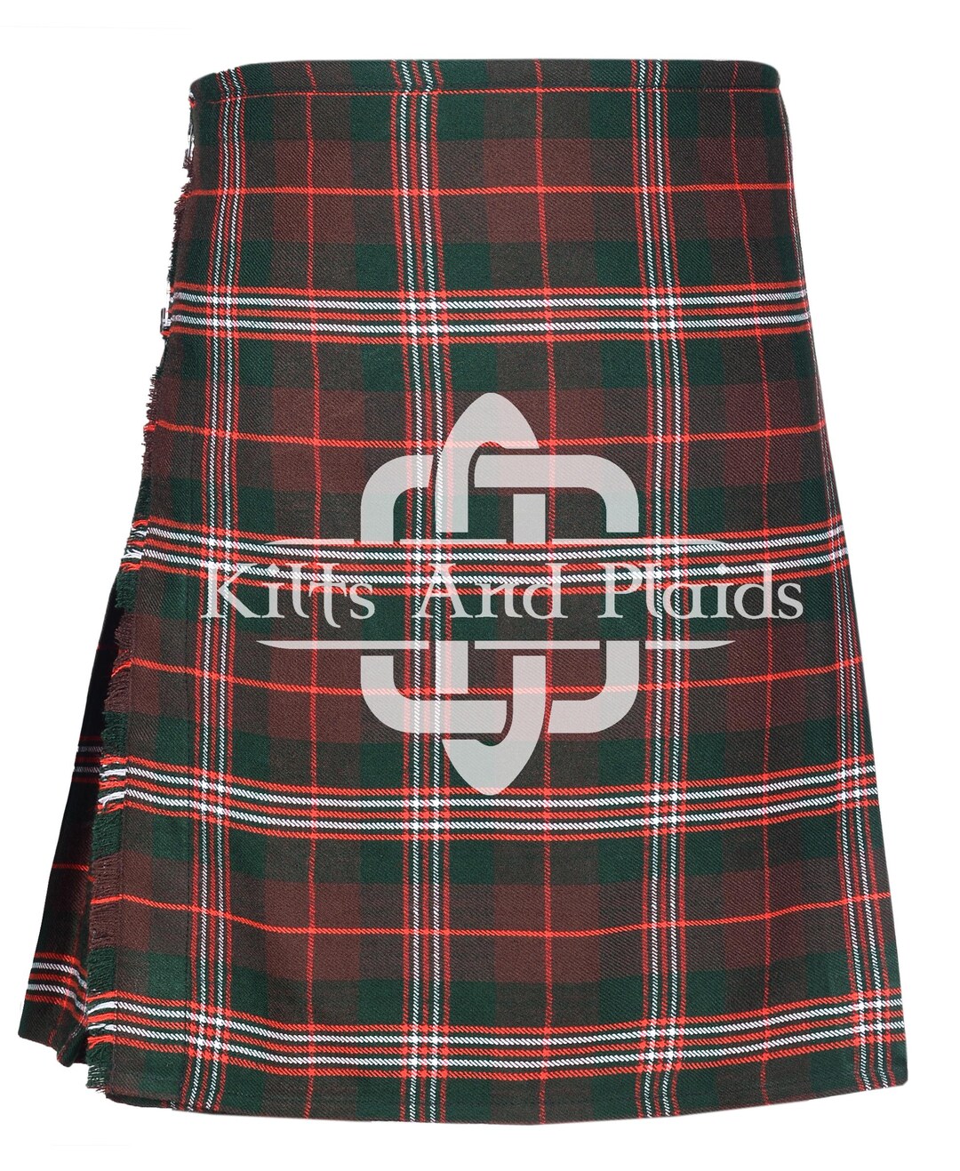 Scott Hunting Tartan Scottish 8 Yard Kilt - Traditional Scottish ...