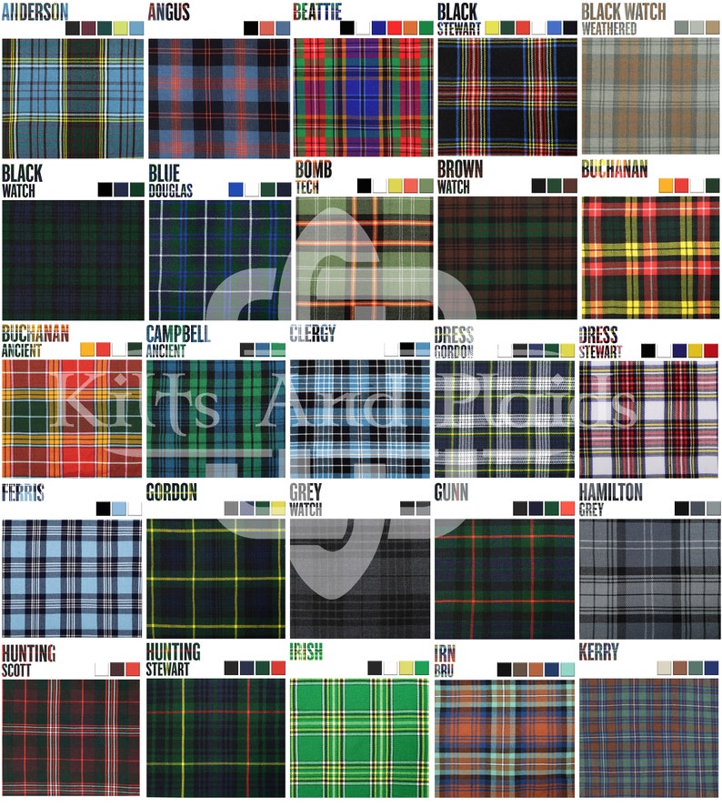 Homespun Wool Blend Great Kilt Traditional Jacobite Warrior Kilt ...