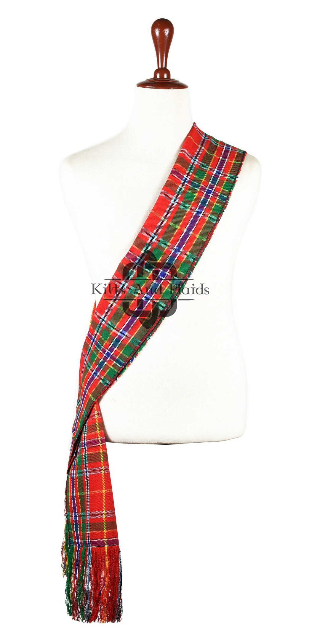 SASH SCARF Premium Handmade Scottish CLAN Tartan Sash Scarf - Scottish ...