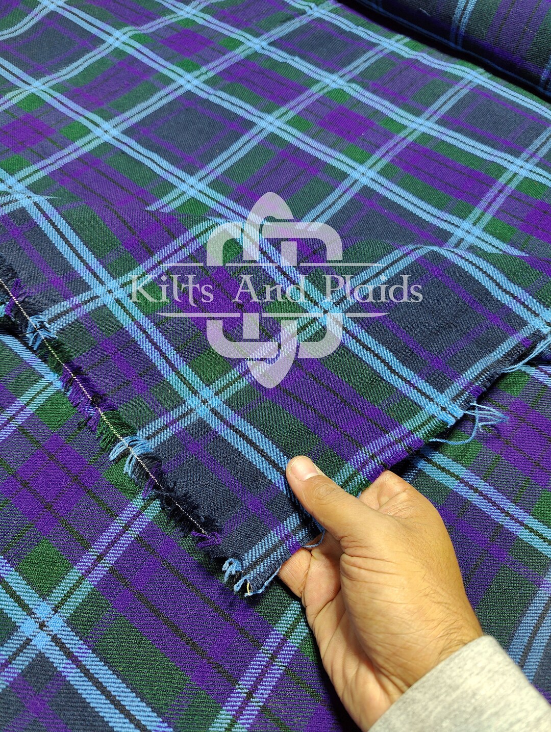 Spirit of Scotland Tartan - Homespun 100% Acrylic Tartan Fabric ...