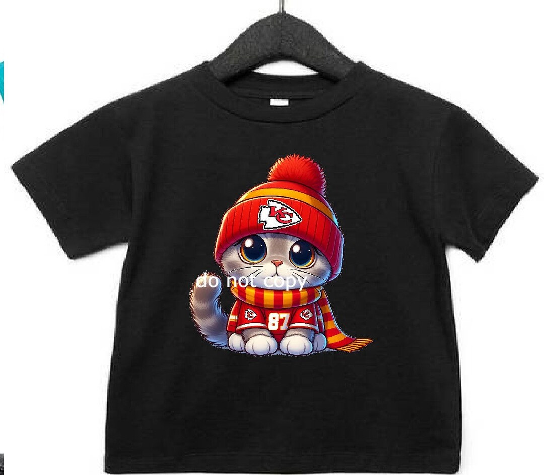Football Fan Kitten Png Download Chiefs - Etsy
