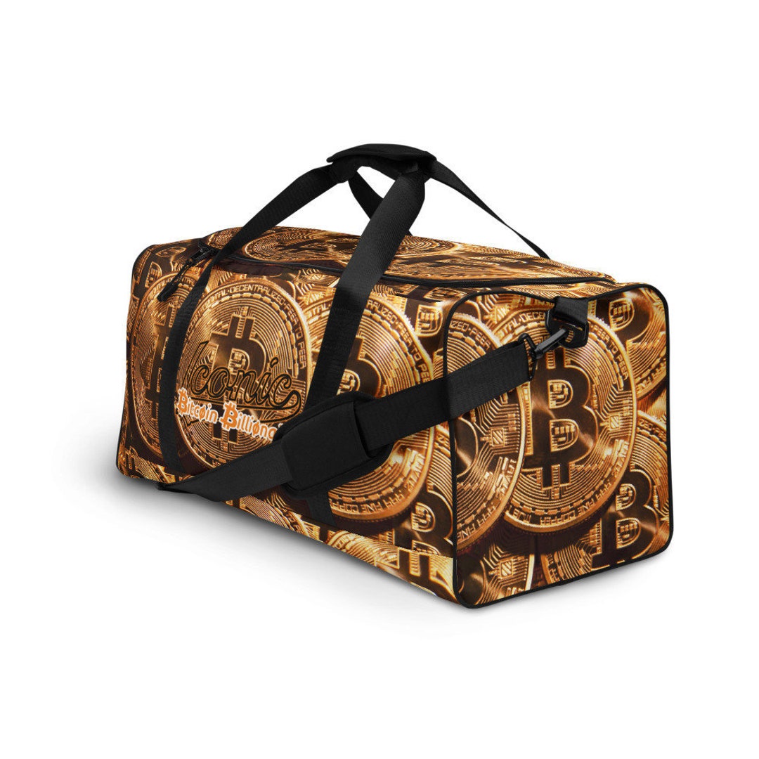 ROYAL ICONIC Bitcoin Billionaire Money Manifest Duffle Bag - Etsy UK