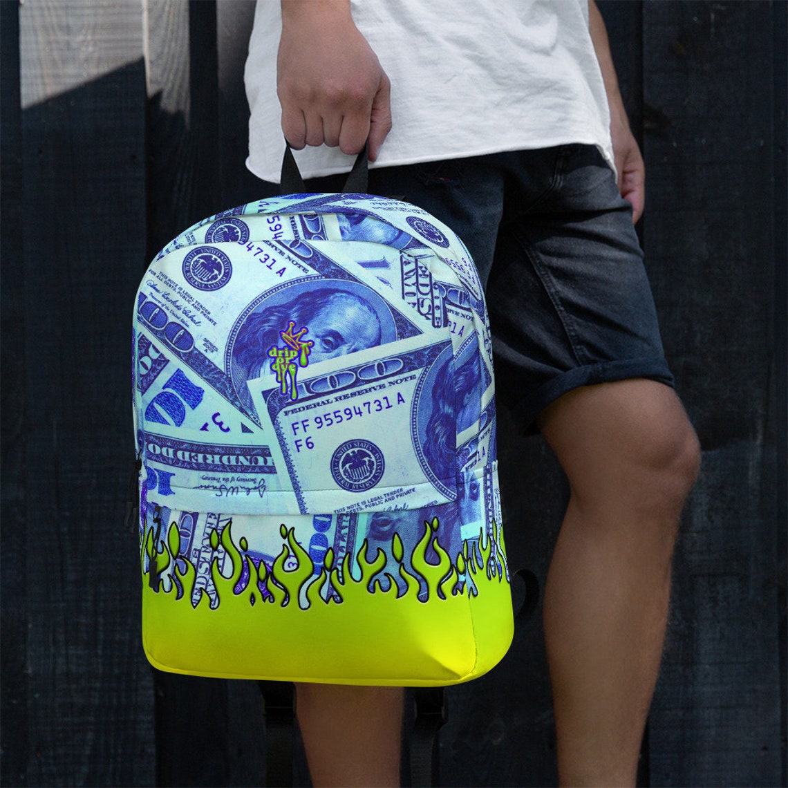 DRIP OR DYE Money Flames Cash 2 Burn Bag of Money Manifest - Etsy UK