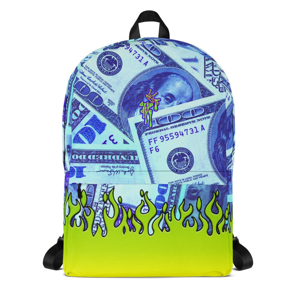 DRIP OR DYE Money Flames Cash 2 Burn Bag of Money Manifest - Etsy UK