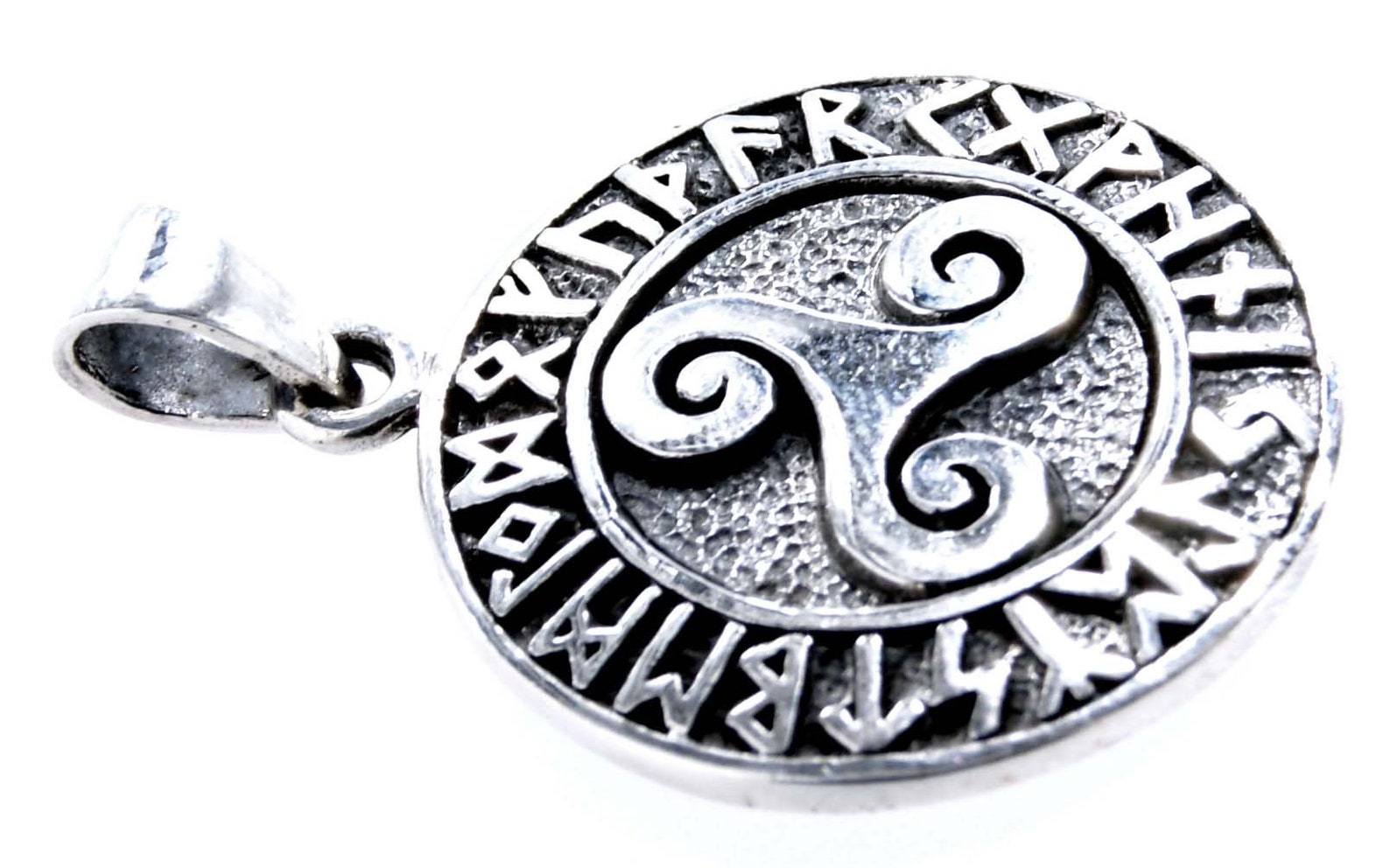 Triskele 925 Pendentif Argent Runes Triskelen Triple Spirale - Etsy France