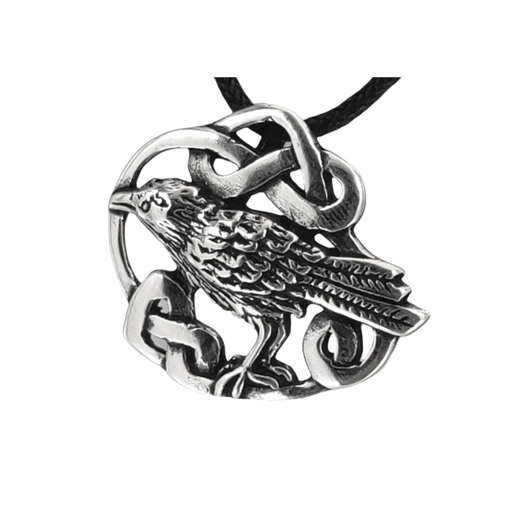 Odin's Raven Rave Odin's Raven Odin Hugin Munin Pendant Silver 925 No ...