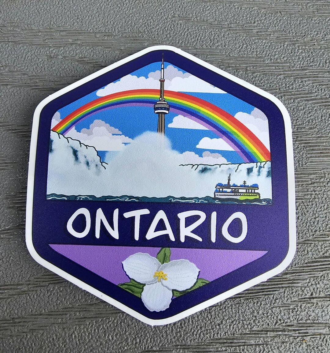 Ontario Sticker - Etsy
